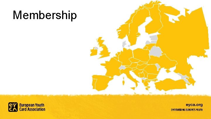 EMPOWERING EUROPES YOUTH Introducing EYCA 38 member organisatio