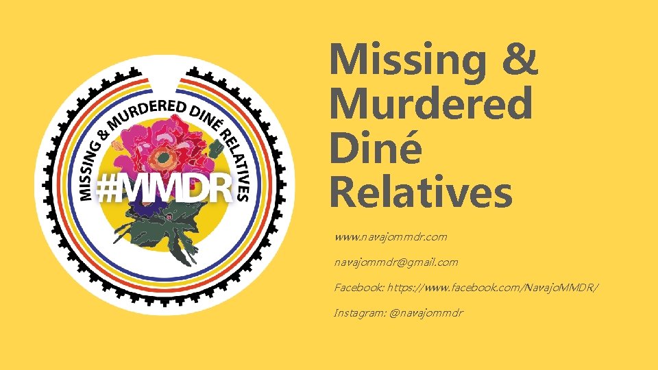 Missing Murdered Din Relatives www navajommdr com navajommdrgmail