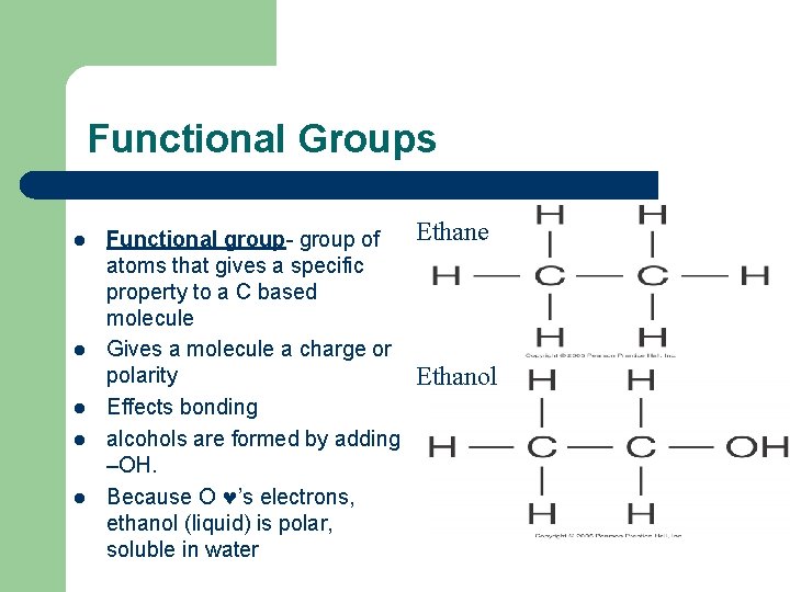 Biological Molecules condensed Chapter 5 Carbon Essential to