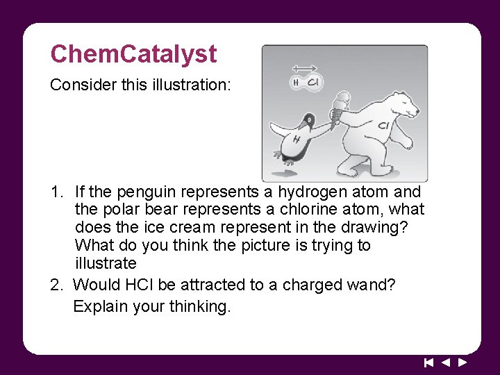 Chem Catalyst Consider this illustration 1 If the