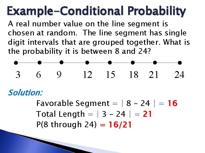 Conditional Probability Skill 17 Objectives Understand relative conditional