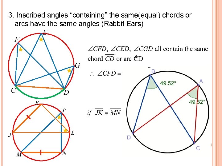 SECTION 7 1 INSCRIBED AND CENTRAL ANGLES Copyright
