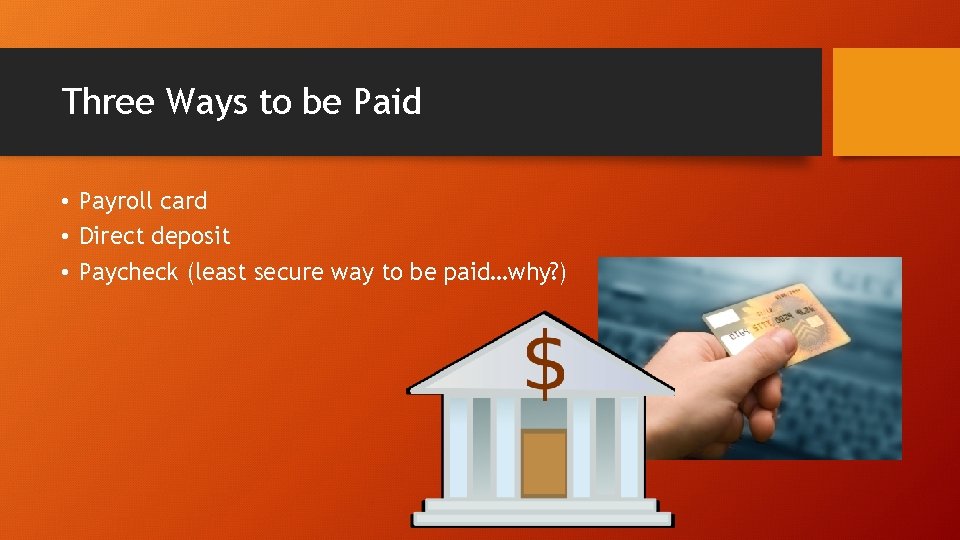 Planet Paycheck Vocabulary Review Three Ways to be