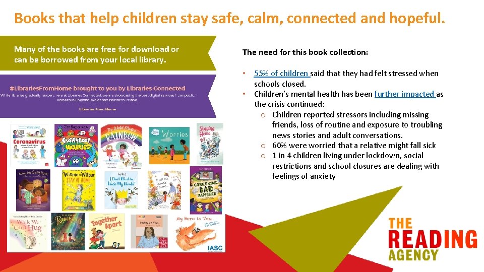 Books that help children stay safe calm connected