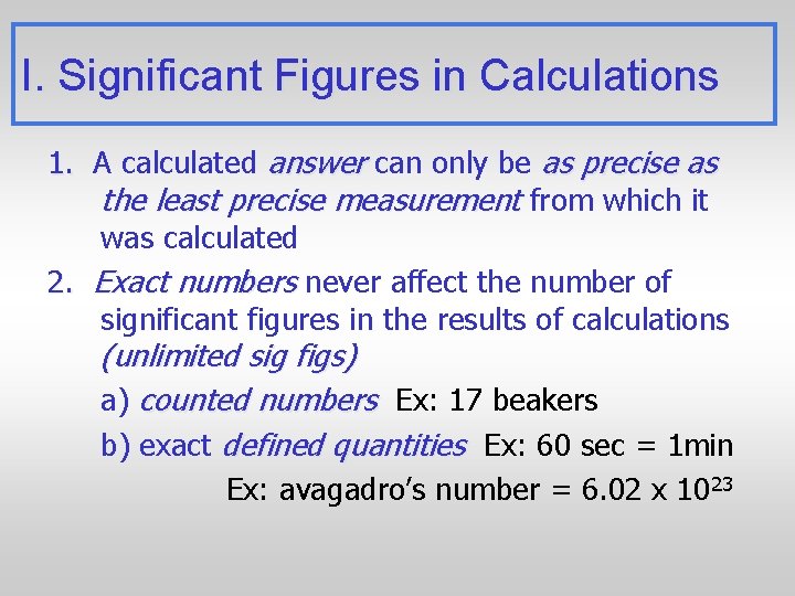 Chapter 2 Sec 2 3 Scientific Measurement Significant
