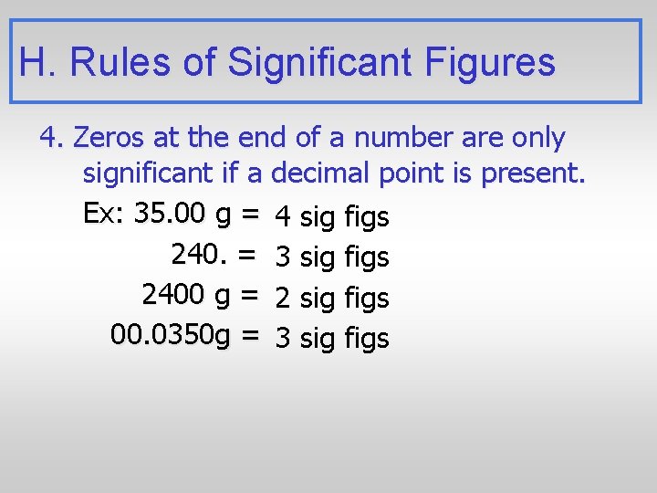 Chapter 2 Sec 2 3 Scientific Measurement Significant