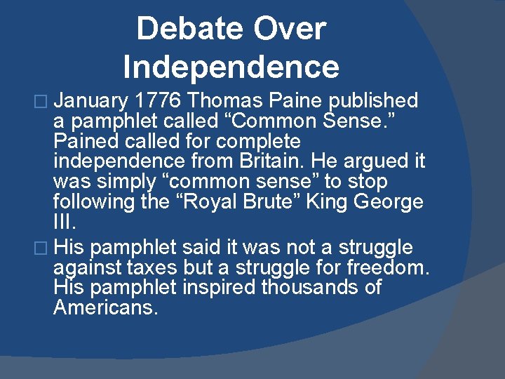 DECLARIN G FREEDOM By Ms Astle Second Continental