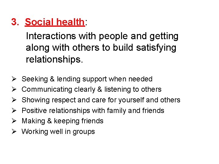 Health Wellness World Health Organization definition of Health