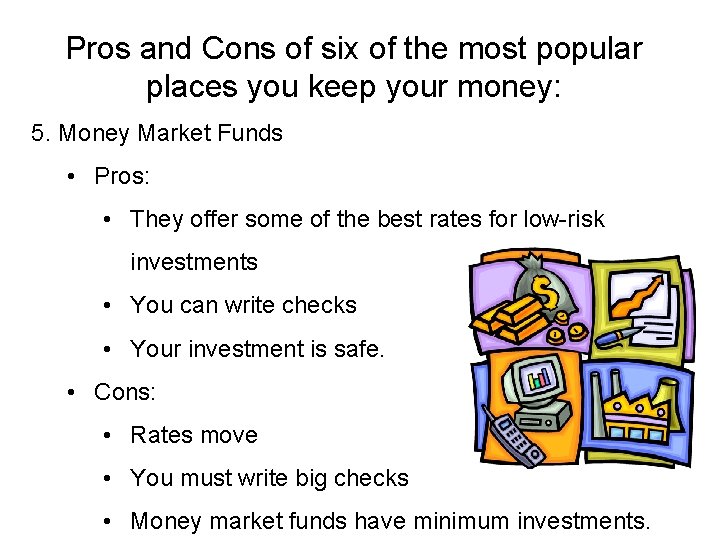 The very basics of Money The Rule of