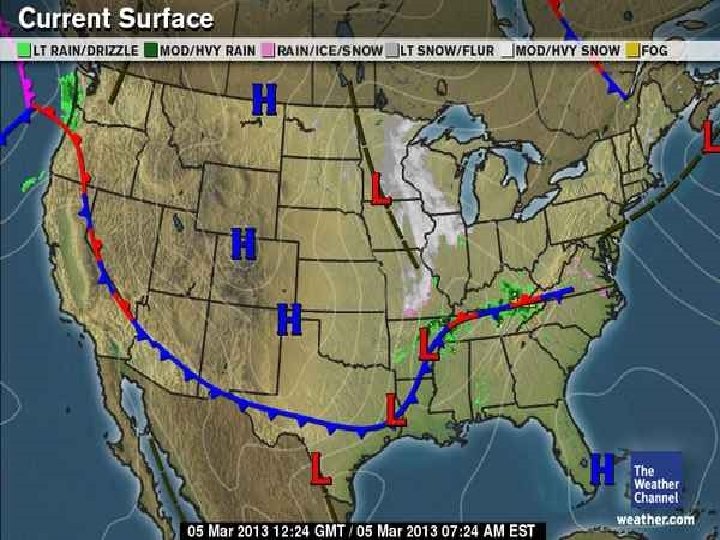 AIM Why does the weather change How does
