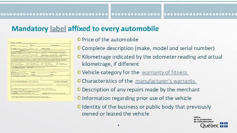 Your First Car Mandatory Permit and Label 1