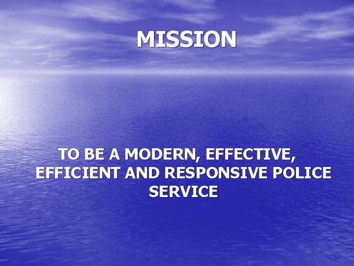 PRESENTATION TO PORTFOLIO COMMITTEE ON POLICE ETHEKWINI METRO