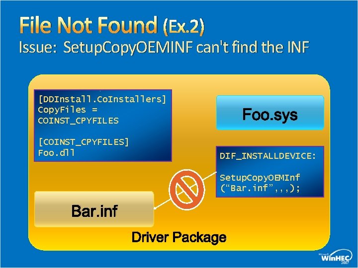 Install sys file without inf - ludaatom