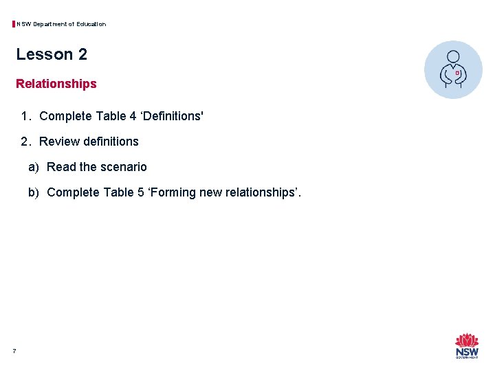 NSW Department of Education PDHPE Stage 3 How