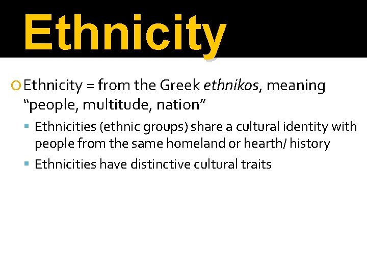 Questions Do you belong to an ethnic group