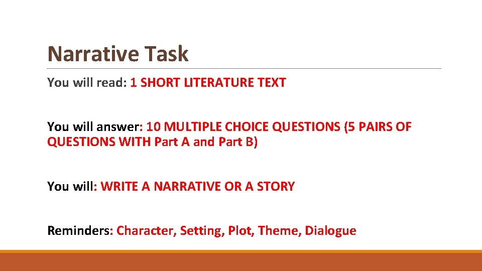 Grade 8 PARCC Assessment What Should You Expect