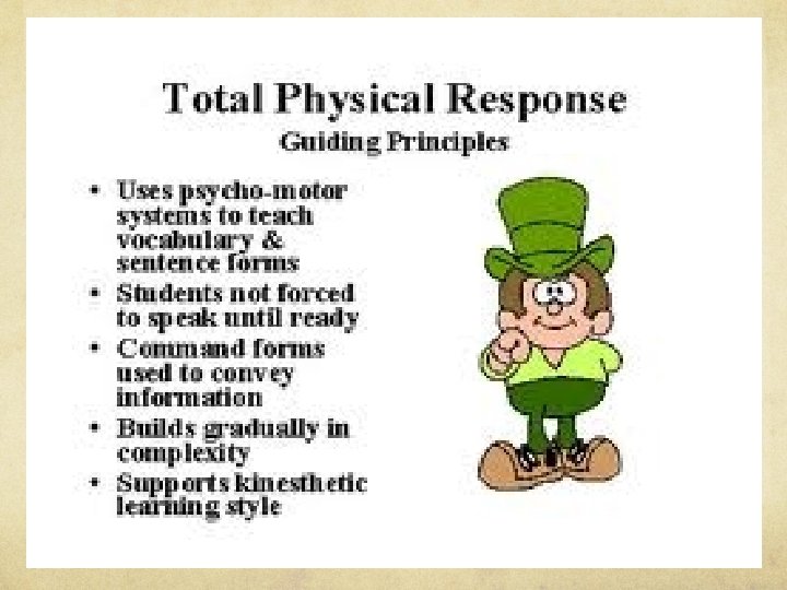 Total Physical response By James Asher TPR James