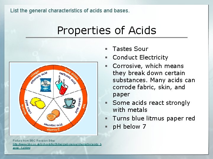 Acids Bases Molarity Chemistry 10 Mrs Page Learning