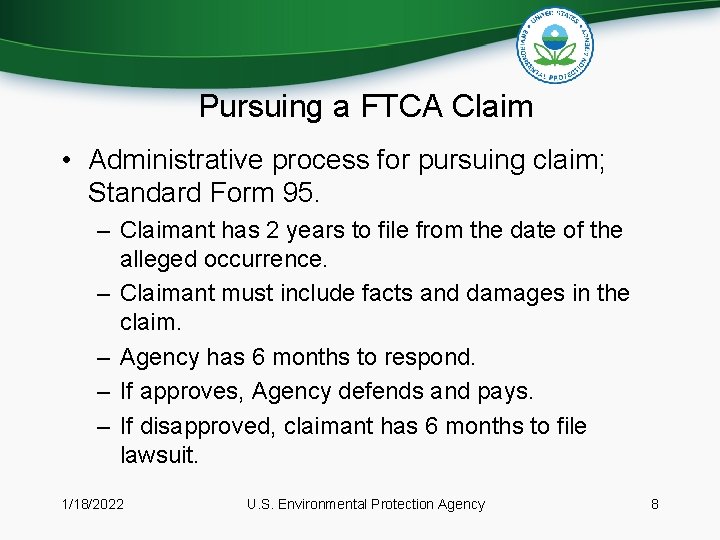 Personal Liability for OSCsRPMS David Hoefer Attorney Office