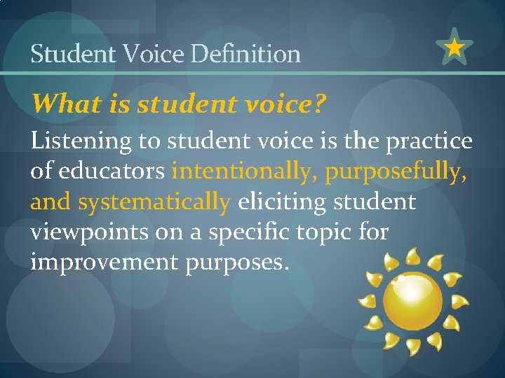 STUDENTS BEHIND THE WHEEL STRATEGIES FOR USING STUDENT