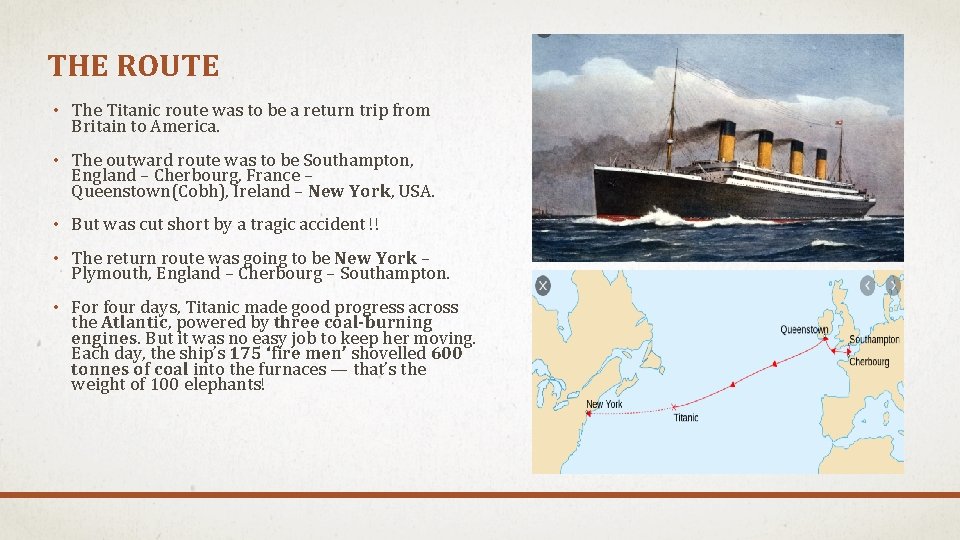 TITANIC BY EOGHAN MOONEY TABLE OF CONTENTS 1