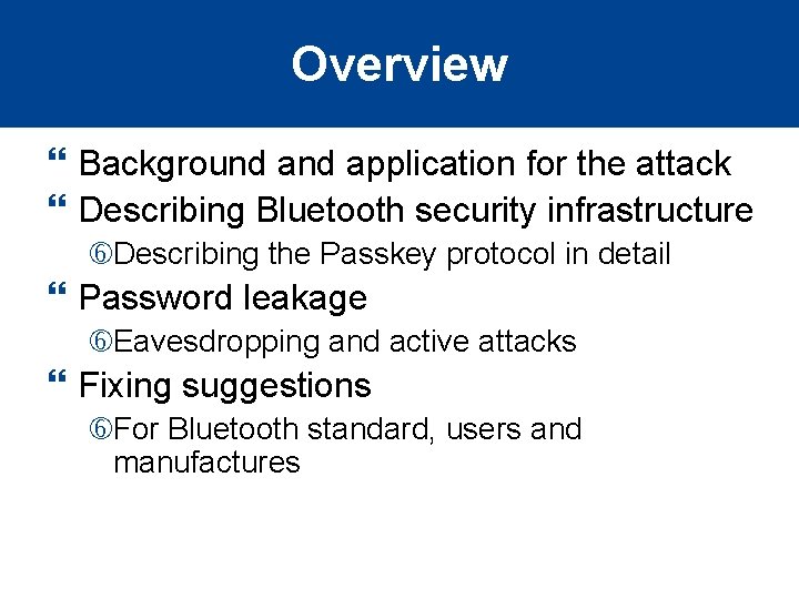 Attacks on the Pairing Protocol of Bluetooth v