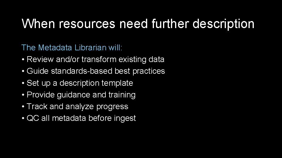 Metadata and Discovery for UFDC Collections 2 November