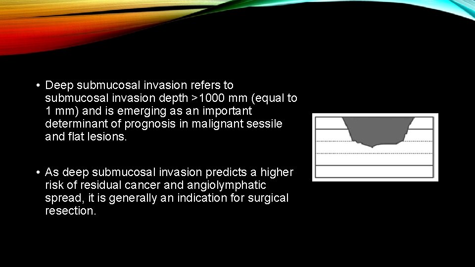 ENDOSCOPIC FEATURES OF COLORECTAL POLYPS Colorectal cancer is