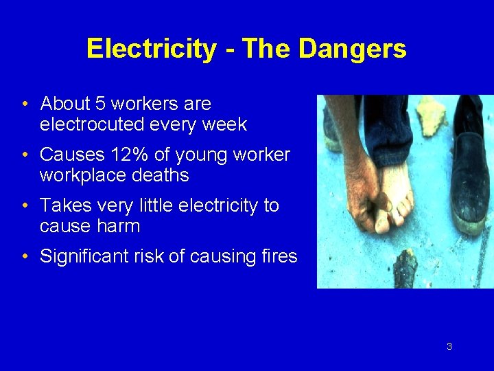 Electrical Safety Construction 1 2 Electricity The Dangers