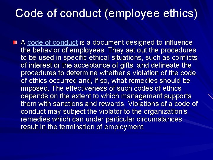 Whats the Professional ethics DEFINITION Professional ethics concerns