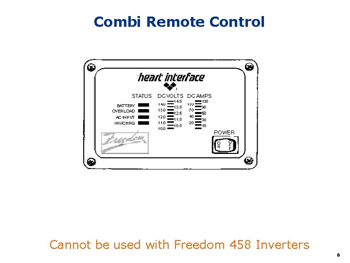 Freedom Combi Inverter 1 Inverter Power Diagram Generator