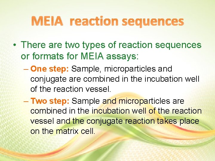 Microparticle Enzyme Immunoassay MEIA Thyroid function tests 1