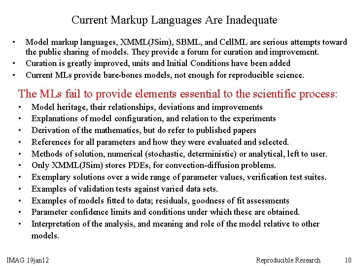 The Project File A Template for Reproducible Research