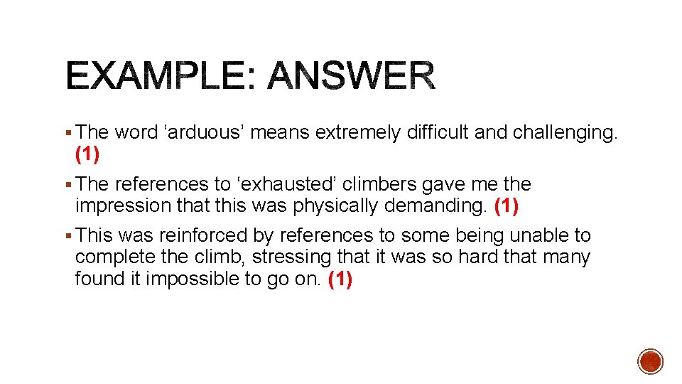 Higher 1 There is a direct link between