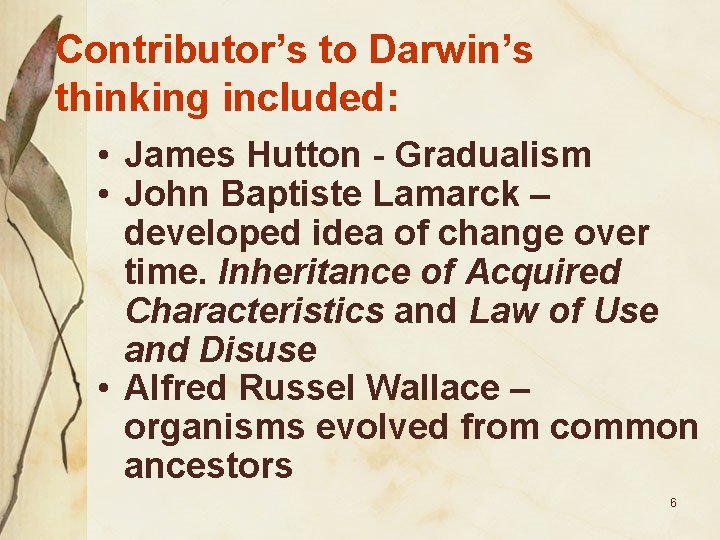 Evolution Chapter 15 1 Evolution Nothing in biology