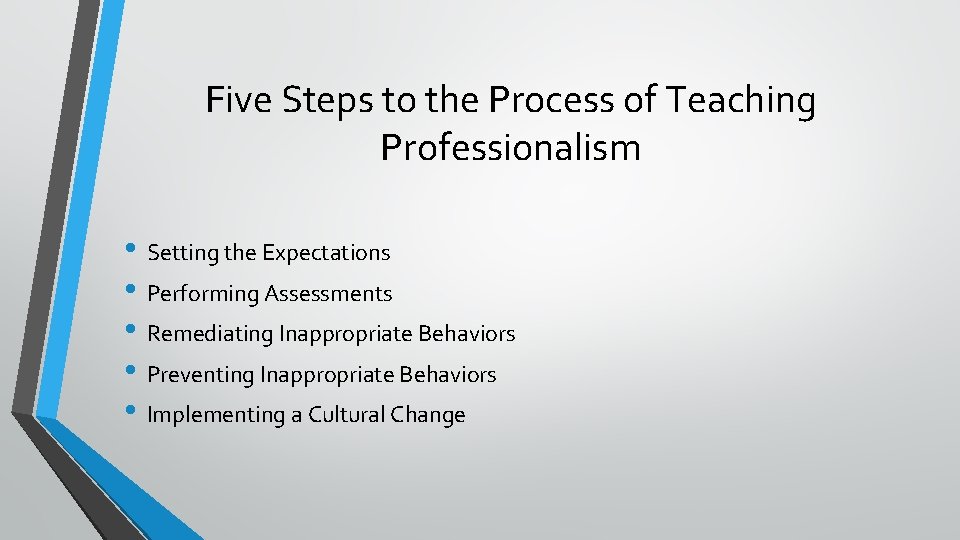 Professionalism in PT A Panel Discussion Core Values