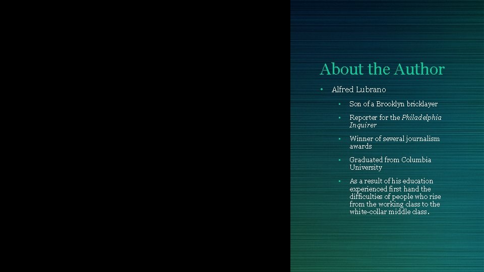 Limbo A Critical Review By Bradley Coyne Background