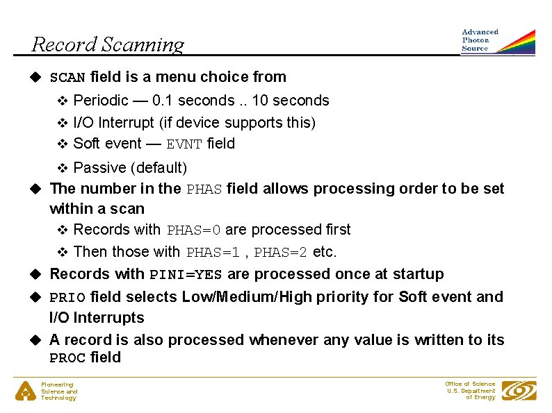 What is an EPICS Database Andrew Johnson APS