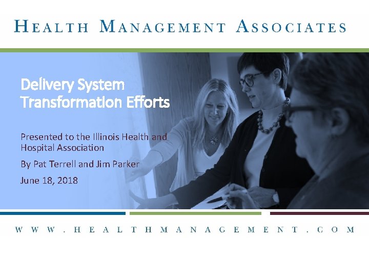 Delivery System Transformation Efforts Presented to the Illinois