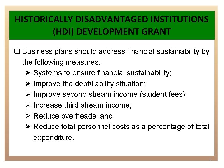 Briefing by the Reference Group and Technical Team