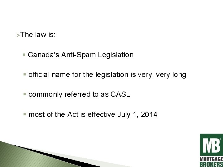 Canadas AntiSpam Legislation a guide and suggested steps