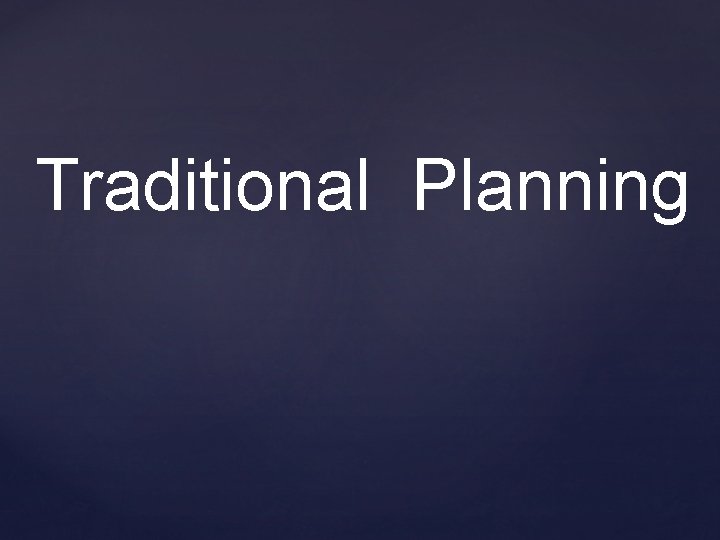 Thinking Backward to Move Forward Objective for today