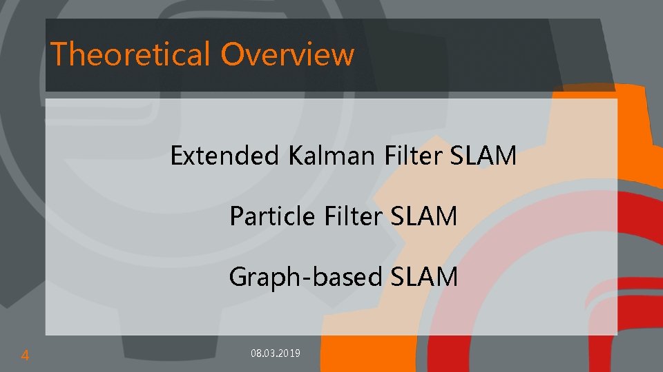 SLAM for autonomous Race Cars An Overview Christoph
