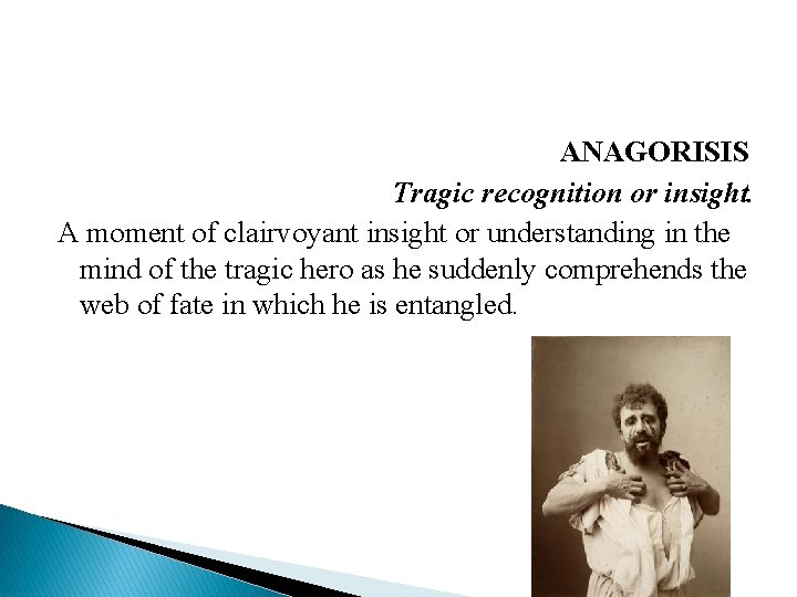 Elements of Greek Tragedy and the Tragic Hero