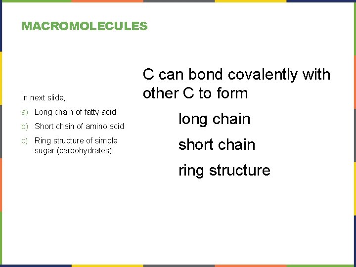 CONCEPTS OF BIOLOGY Chapter 2 CHEMISTRY OF LIFE