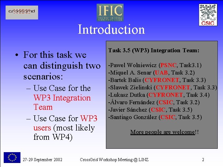 USE CASES Task 3 5 Test and Integration