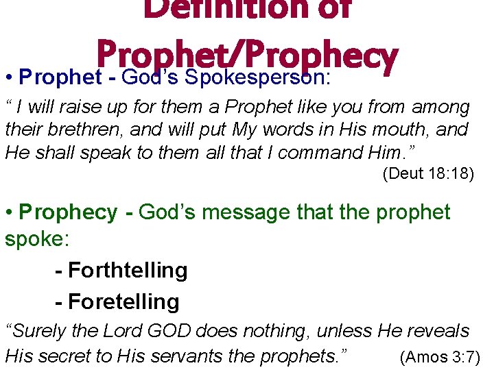 DISCOVERING BIBLE PROPHECY Presented by the Christadelphians www