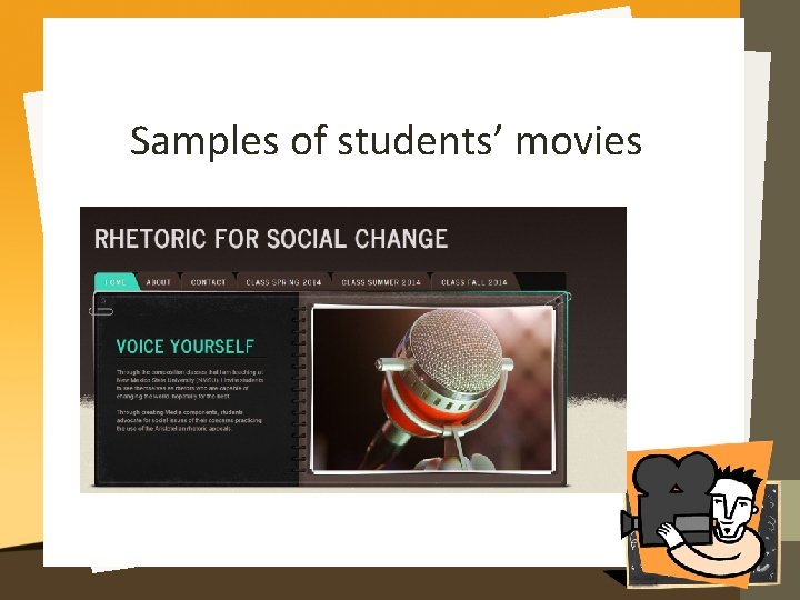 Using Filmmaking to Promote Responsibility Among Students Filmmaking
