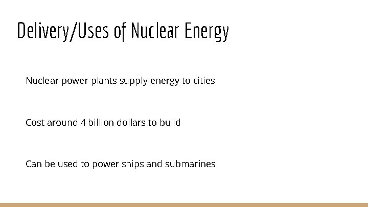 Nuclear Energy By Jacob Roder Hunter Kelley and