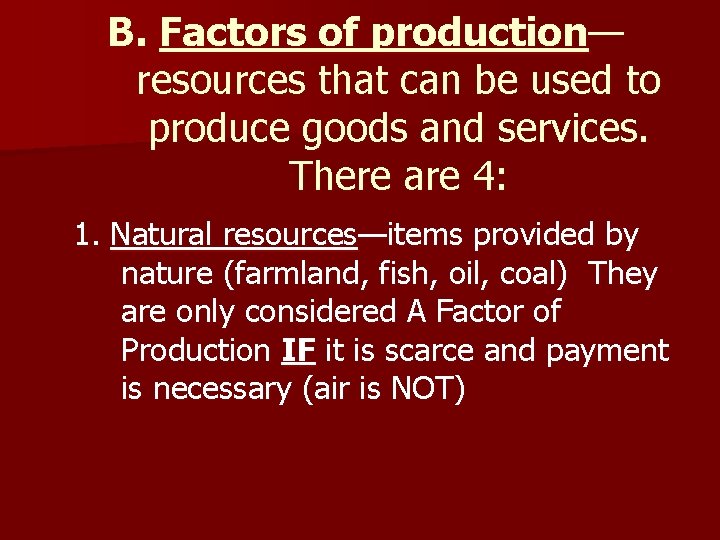 ECONOMICS NOTES CHAPTER 1 WHAT IS ECONOMICS I